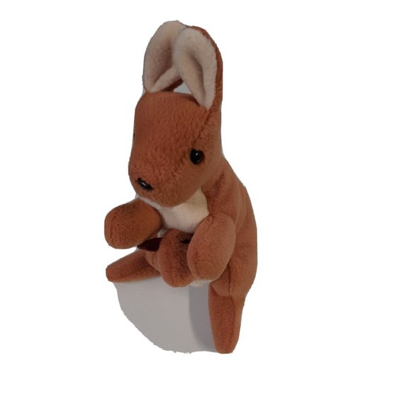 Ty | Toys | Ty Beanie Baby 996 Pouch Kangaroo Vintage Plush Cute | Poshmark